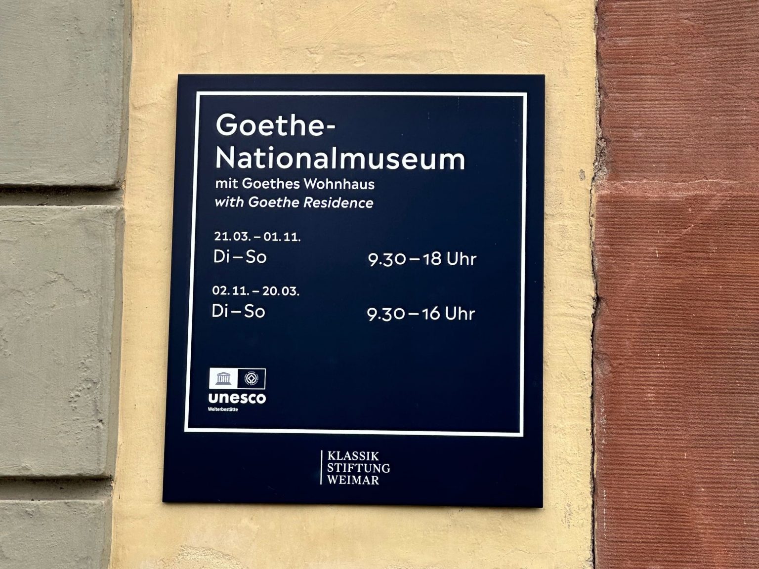 Goethehaus in Weimar - Wirf einen Blick in Goethes Leben und Werk ...